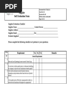 Supplier Visit Report Template | PDF | Outsourcing | Specification ...