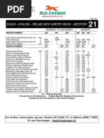 A3 Bus Timetable: Weston to Bristol Airport | PDF | Transport | Public ...