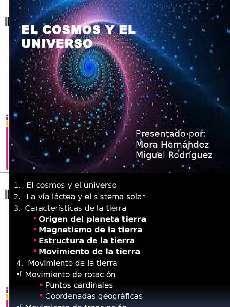 Características del Cosmos y la Tierra | PDF | Invierno | Verano