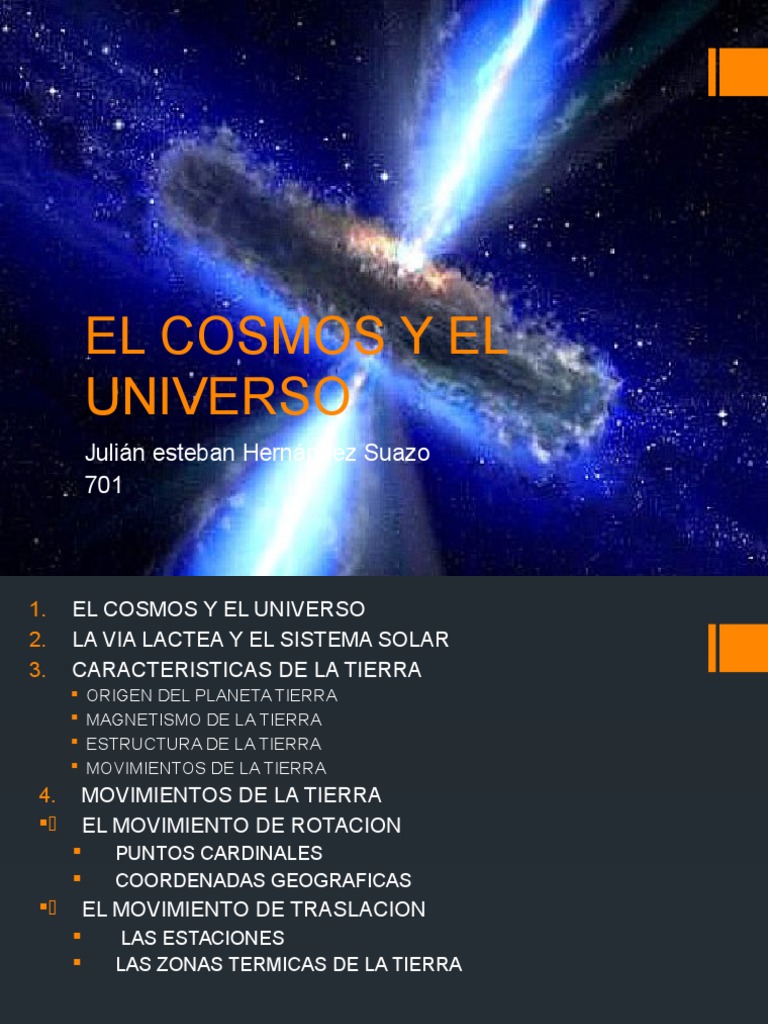 El Cosmos y El Universo | PDF | Verano | Tierra