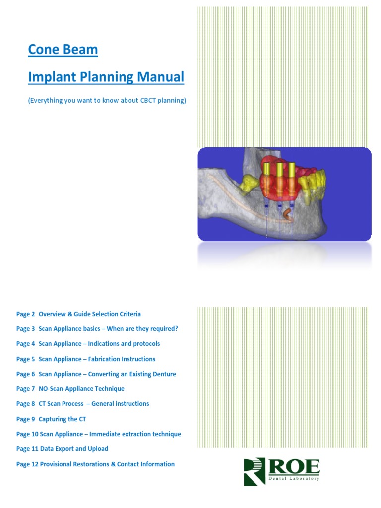 CT Scan Protocol | Download Free PDF | Dental Implant | Dentures