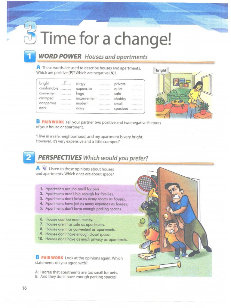 Interchange Book 2 - 4th Edition - Unit 3 | PDF