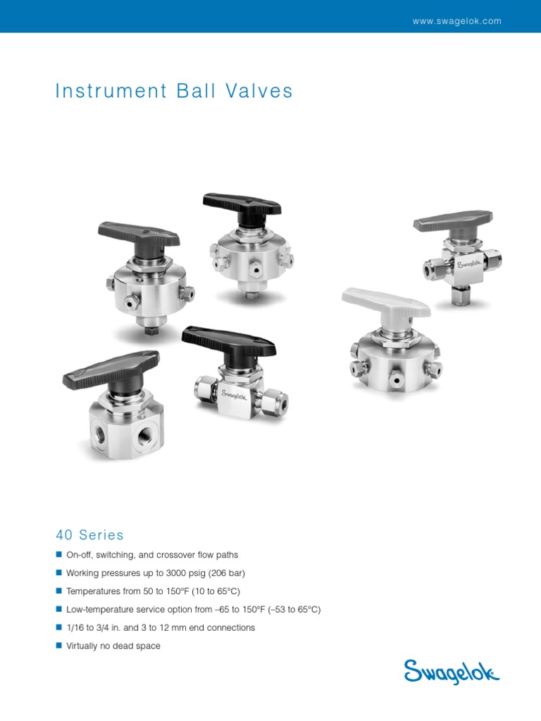 Swagelok Ball Valve | Valve | Stainless Steel