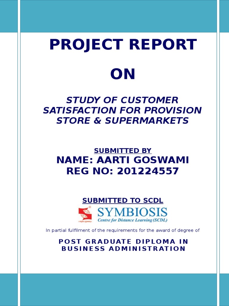 Store & Supermarket Project | PDF | Retail | Supermarket