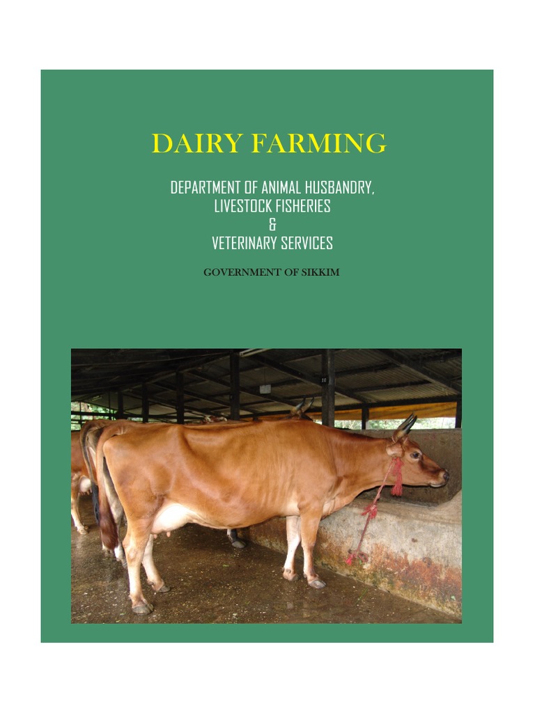 Dairy Booklet | PDF | Dairy Cattle | Dairy Farming