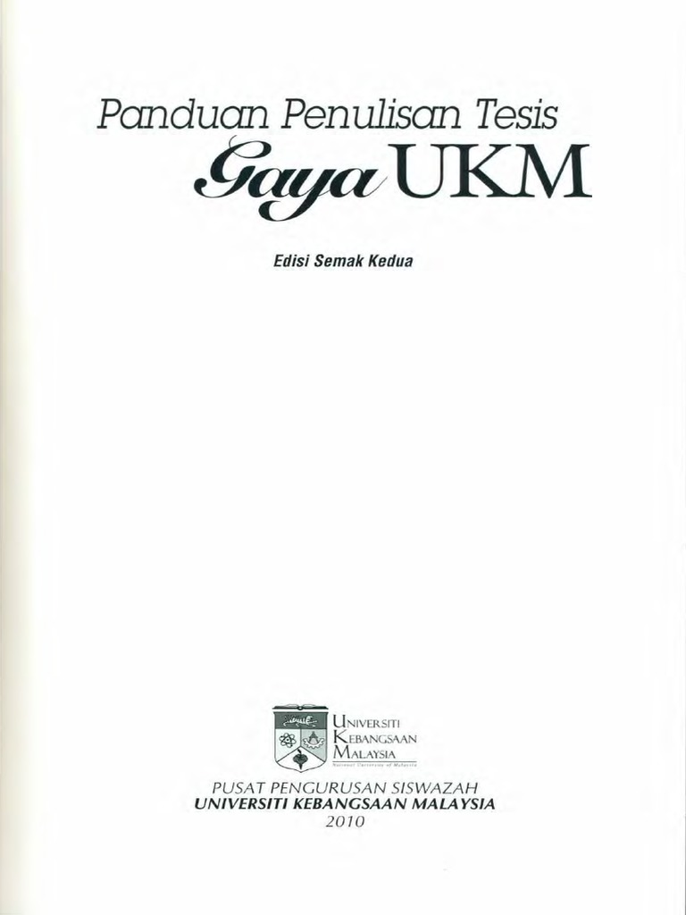 Format Gaya UKM | PDF