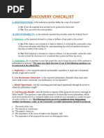 Trial Notebook Checklist | PDF | Politics | Social Science