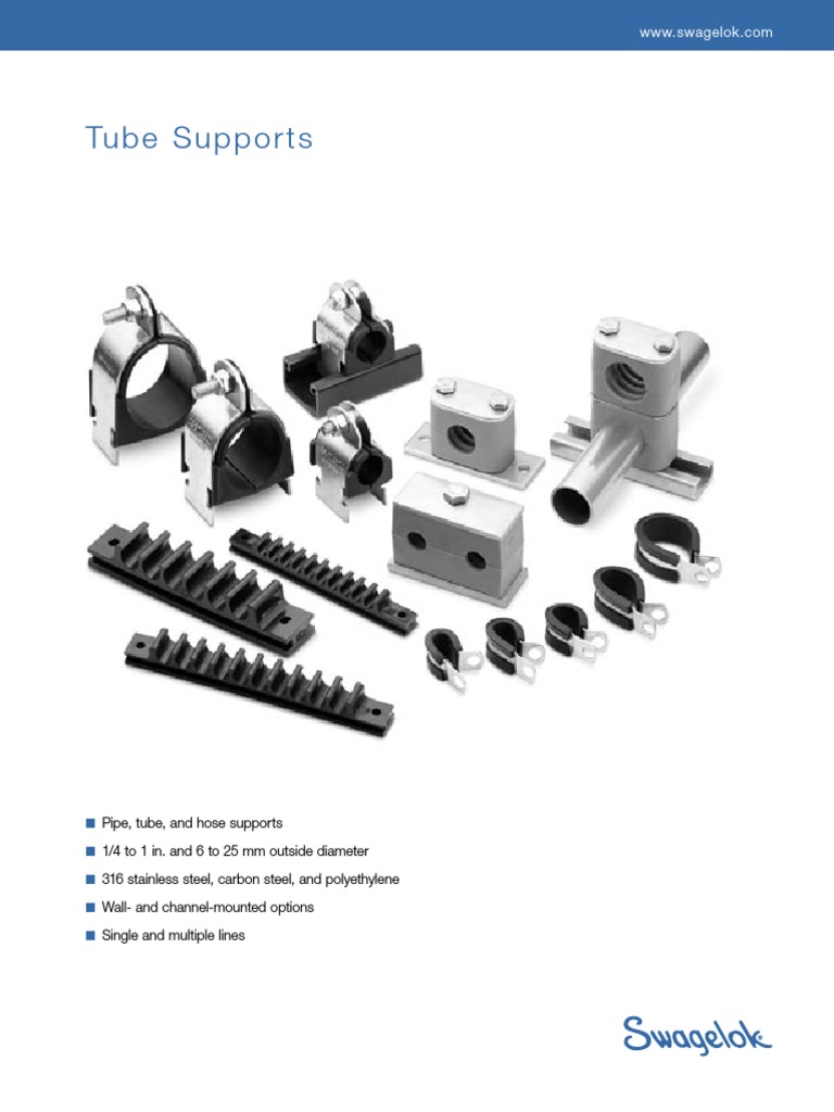 Tube Supports | Structural Steel | Pipe (Fluid Conveyance)