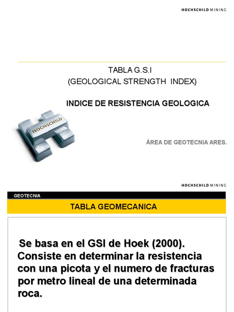 Aplicacion Tabla Gsi | PDF