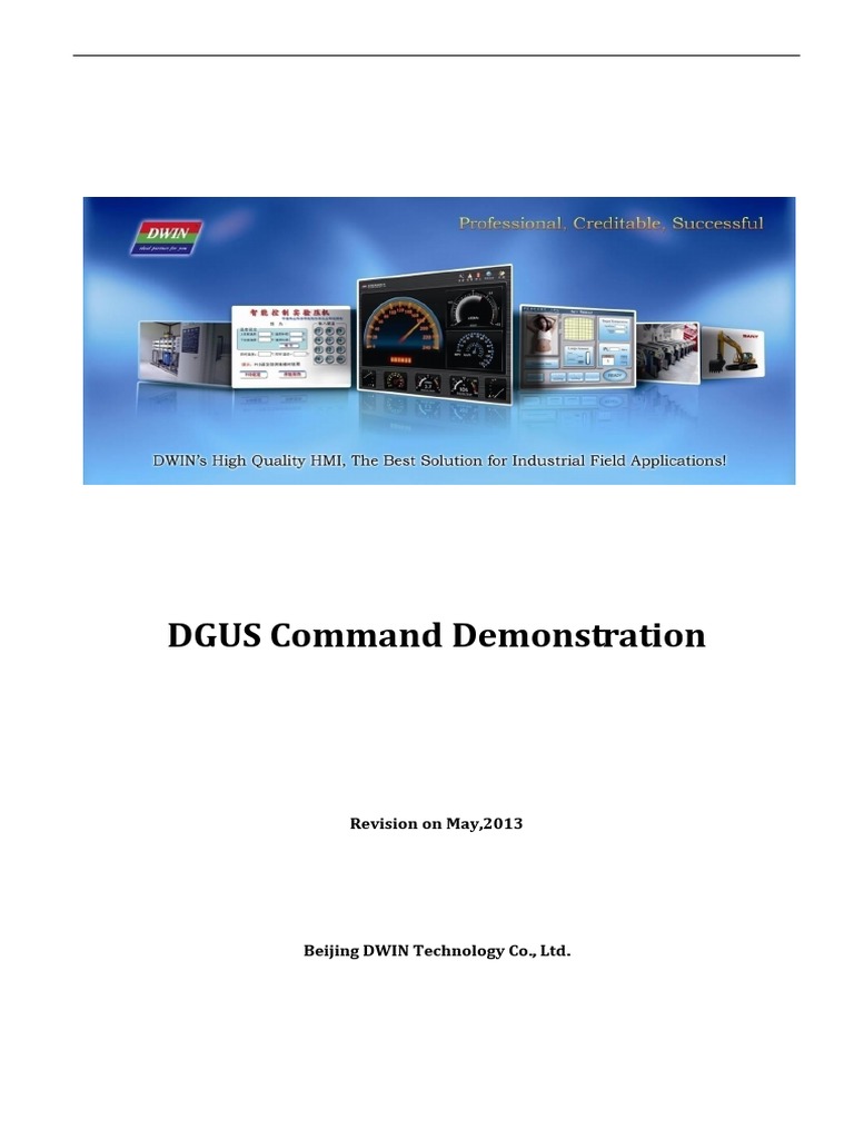 Dgus Command Demonstration Pdf Variable Computer Science Pointer Computer Programming 6346