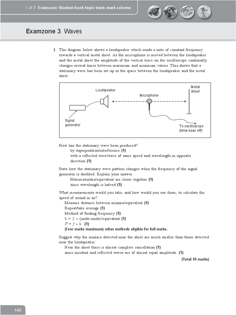 Unit2topic3 Examzone Ms PDF | Download Free PDF | Wavelength | Waves