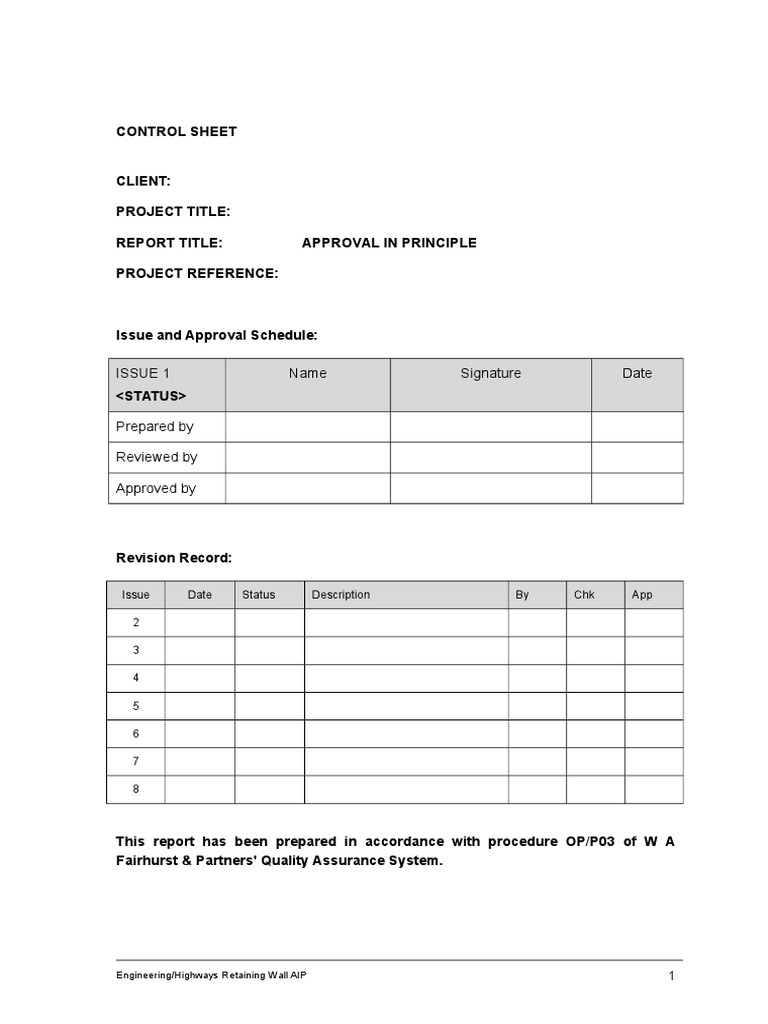 Highways Retaining Wall AIP | PDF | Geotechnical Engineering ...