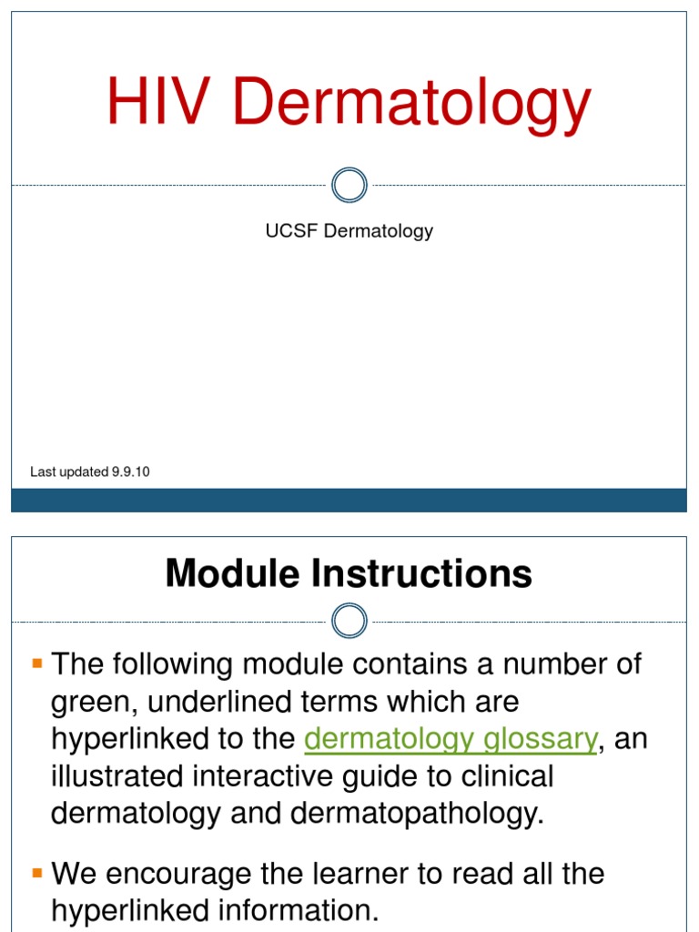 HIV Derm | PDF | Psoriasis | Candidiasis
