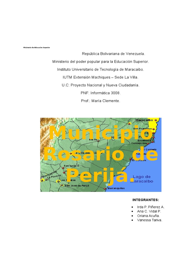 Rosario de Perija | PDF | Agricultura | Naturaleza