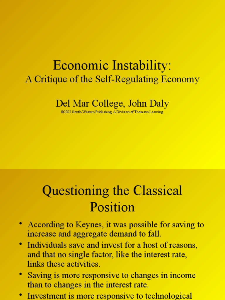 Ch 10 Lo_economic_instability | Keynesian Economics | Fiscal Multiplier