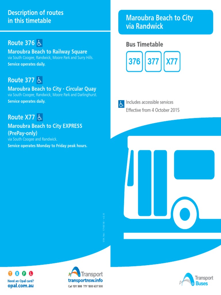 376 - 377 Bus Time Table | PDF | Public Transport | Public Services