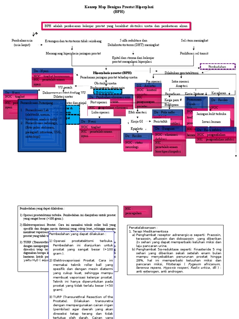 Konsep Map BPH | PDF