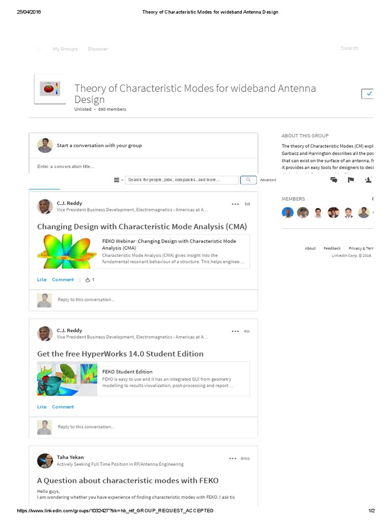 Theory Of Characteristic Modes For Wideband Antenna Design Pdf Pdf