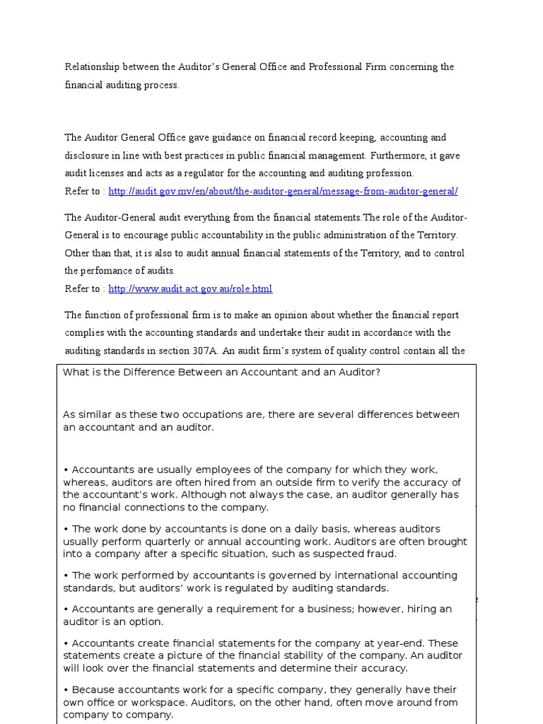 Audit Case Study AGO | Financial Audit | Audit