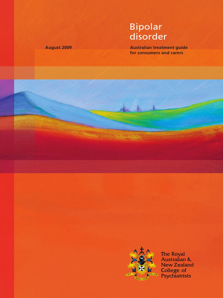 Bipolar Disorder: August 2009 Australian Treatment Guide For Consumers ...