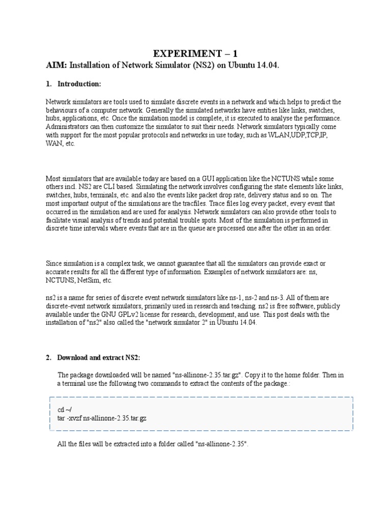 NS2 Examples | PDF | Ethernet | Channel Access Method