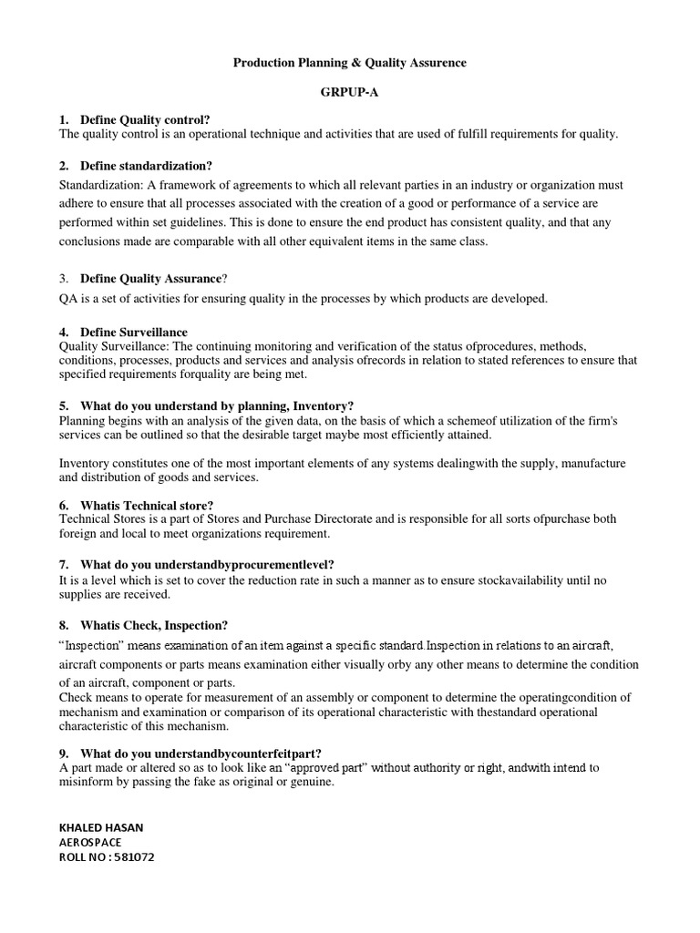 PPQC | PDF | Quality Assurance | Nondestructive Testing