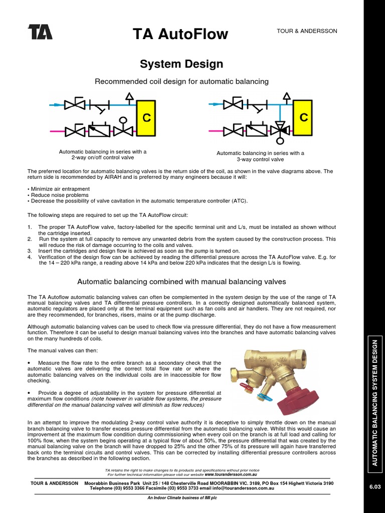 Autoflow System Design PDF | PDF | Valve | Mechanical Engineering