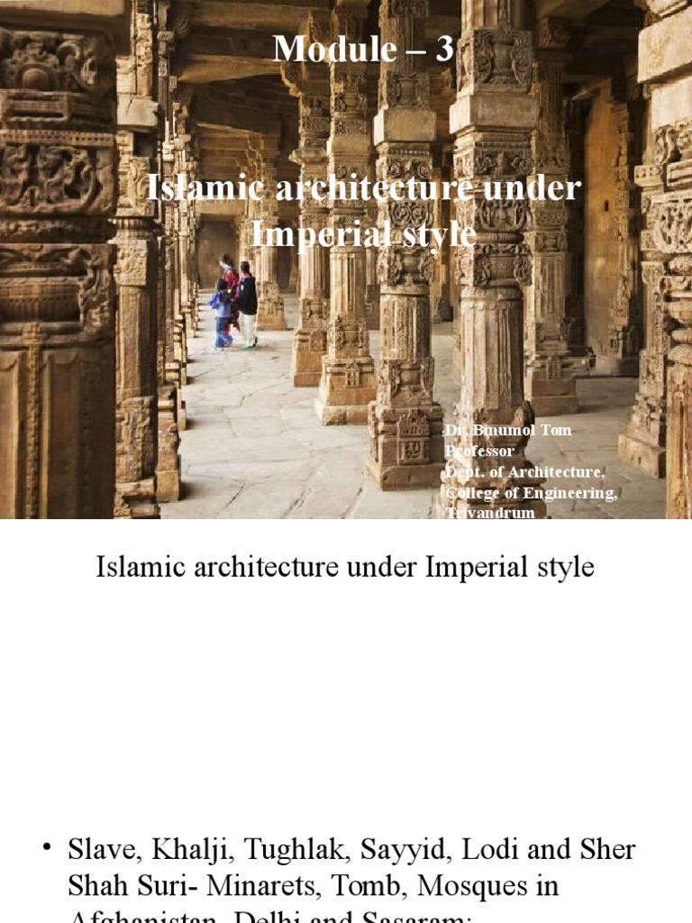 Islamic Architecture | PDF | Architectural Design | Architecture