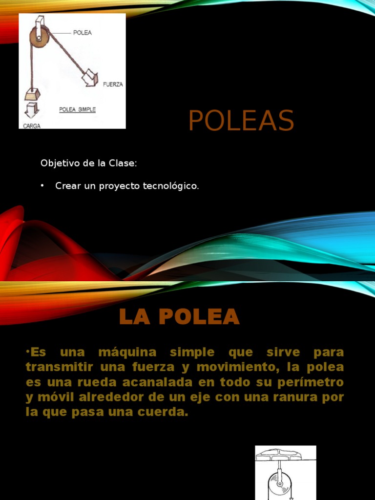 Proyecto De Maquina Simple Polea