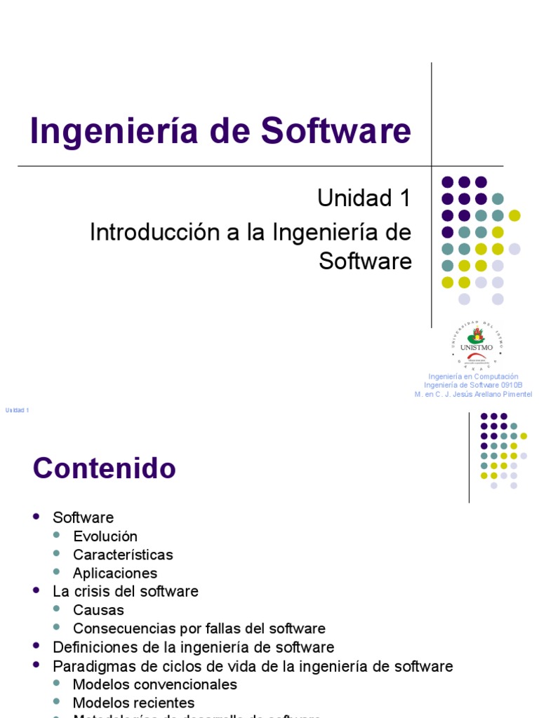 Introducción a la Ingeniería de Software | PDF | Proceso de desarrollo ...