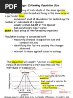 Estimating Population Size, Mark-Recapture | PDF