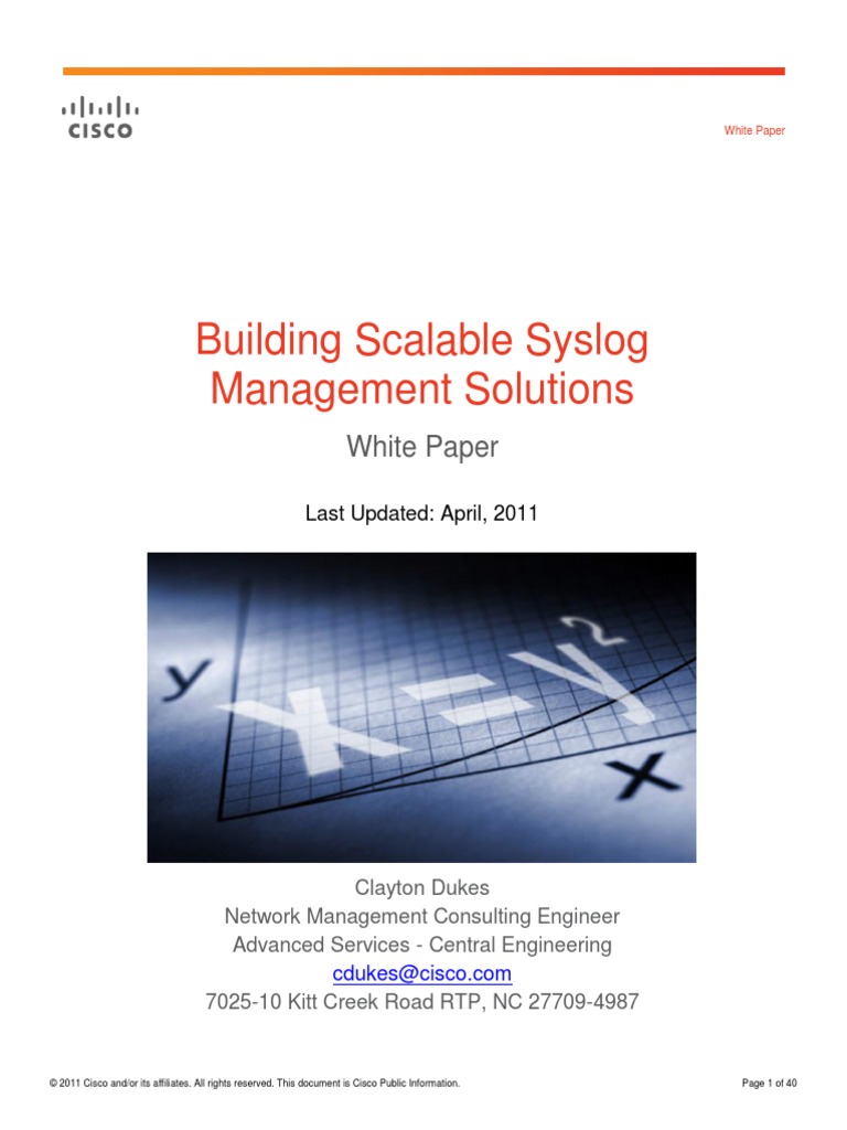 Syslog | PDF | Ip Address | Computer Network