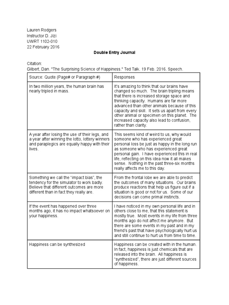 Dej Table The Surprising Science of Happiness | PDF | Happiness | Action (Philosophy)