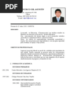 Curriculum Carlos 2022 | PDF | Modificación de comportamiento | Cognición