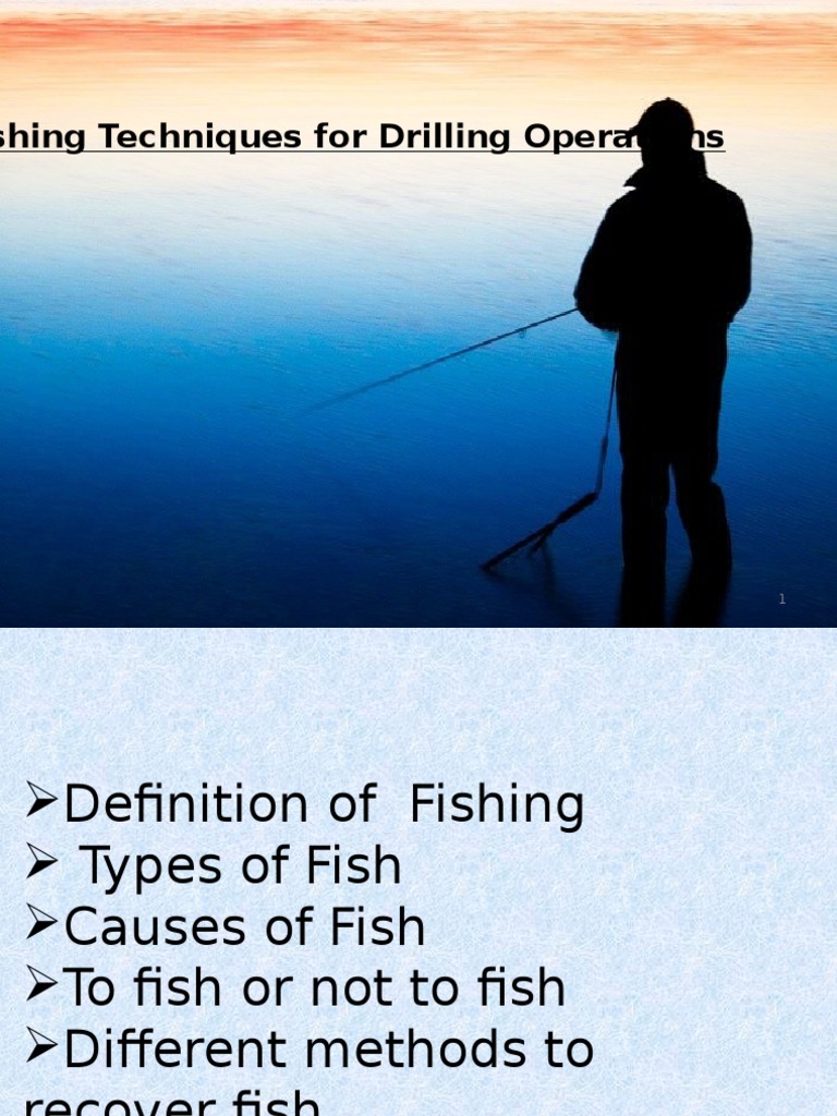 Fishing Techniques in Drilling Operations | PDF | Casing (Borehole ...