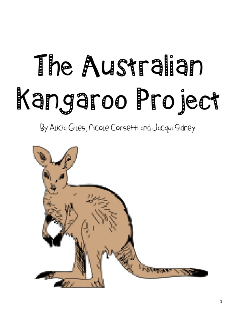 The Australian Kangaroo Project - Student Book 1 2 | PDF | Australia ...