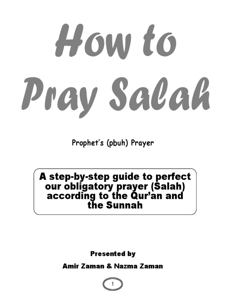02 How To Pray Salah | PDF | Salat | Abrahamic Religions