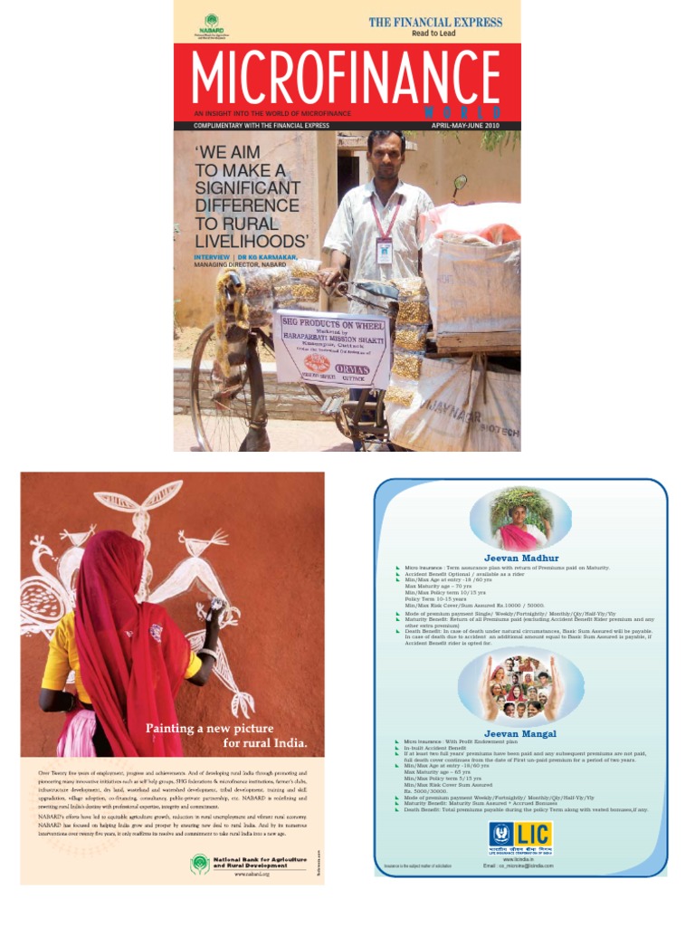 Microfinance PDF | PDF | Microfinance | Sustainability