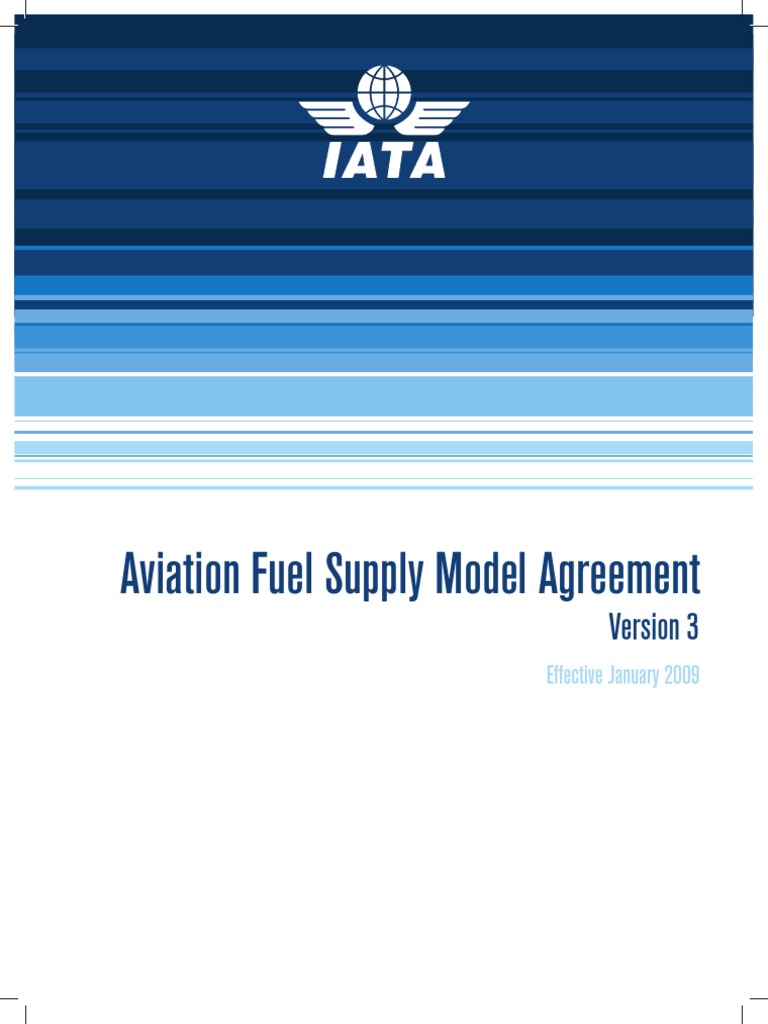 IATA - Aviation Fuel Supply Model Agreement 2009 | PDF | Indemnity ...