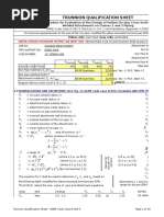 Trunnion Support Calculation Guide | PDF | Mechanics | Economic Sectors
