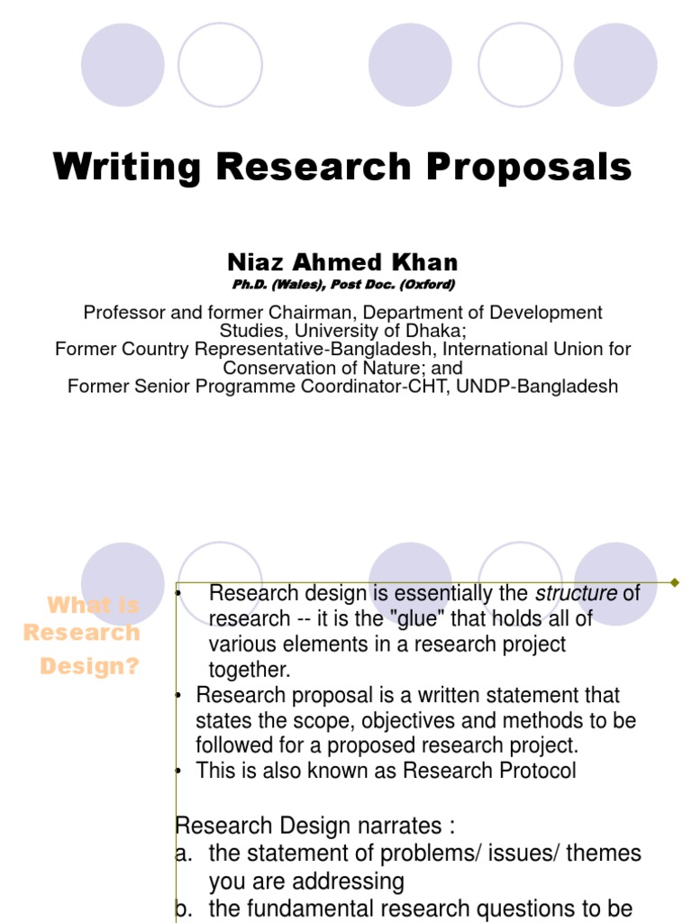 Guidelines for Developing Effective Research Proposals: Key ... Guidelines for Developing Effective Research Proposals: Key ...