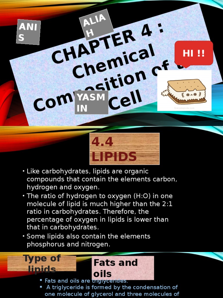 Lipids: Types, Functions, and Differences | PDF | Wellness