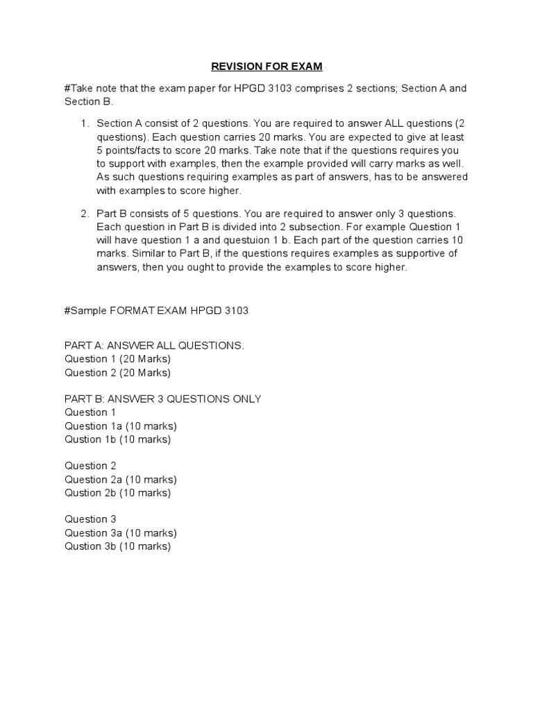 HPGD 3103 Exam Revision Guide | PDF | Educational Technology | Learning ...
