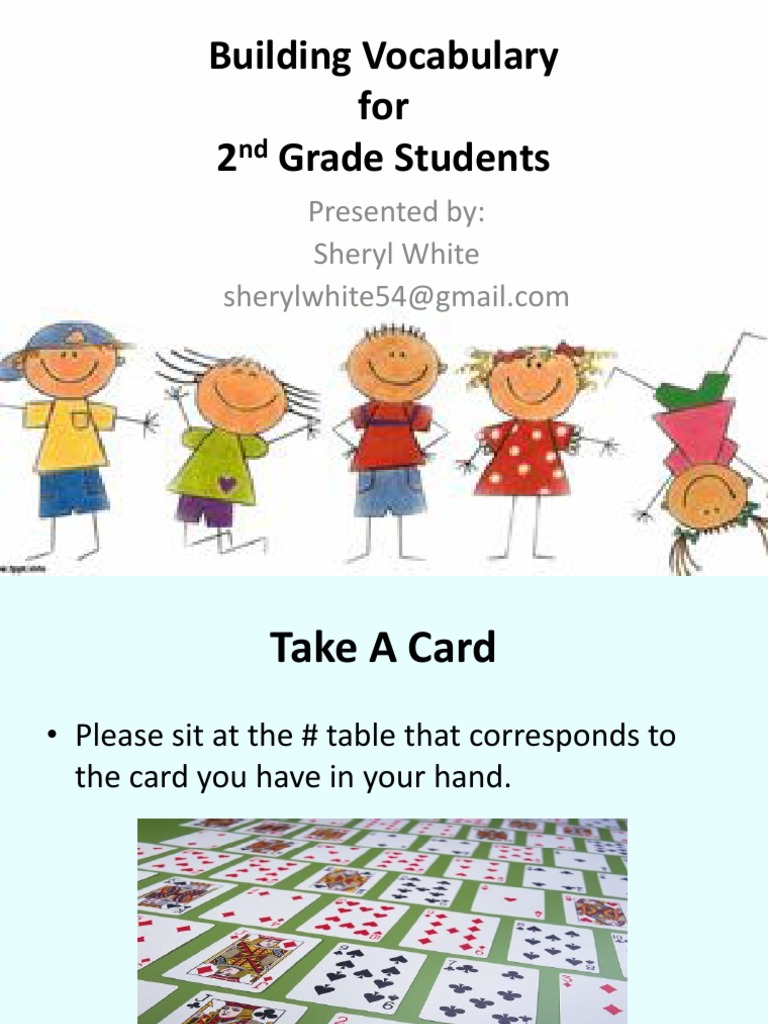 Vocabulary Building for 2nd Graders | PDF | Vocabulary | Grammar