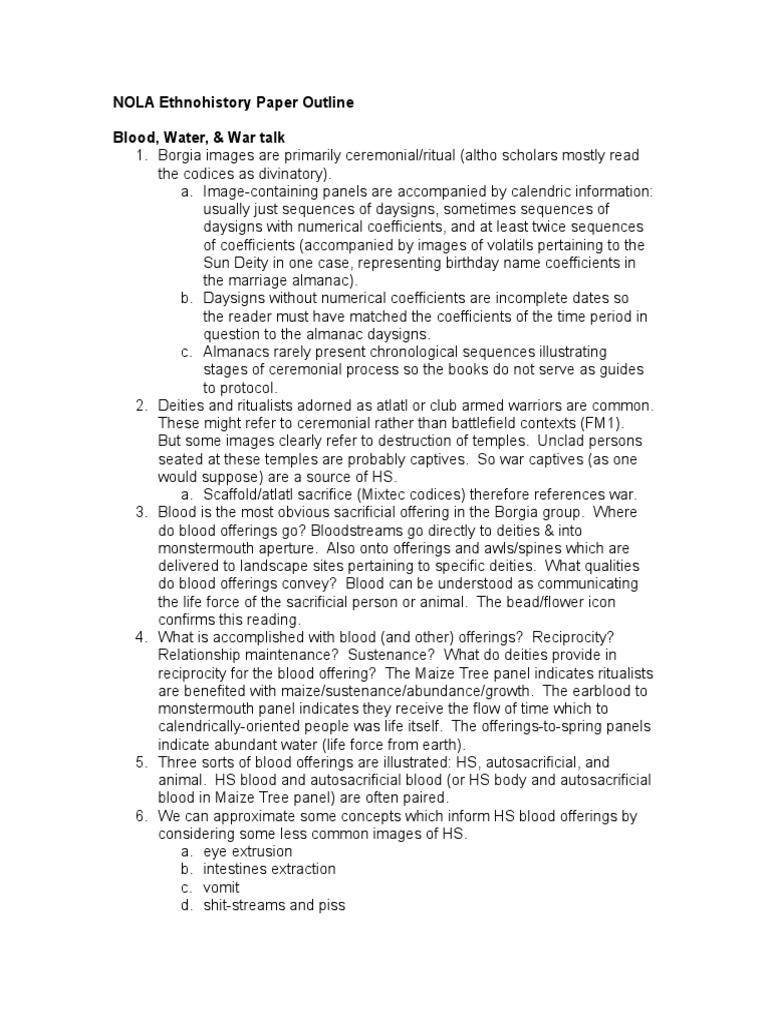 Borgia Codex Group Imagery | PDF