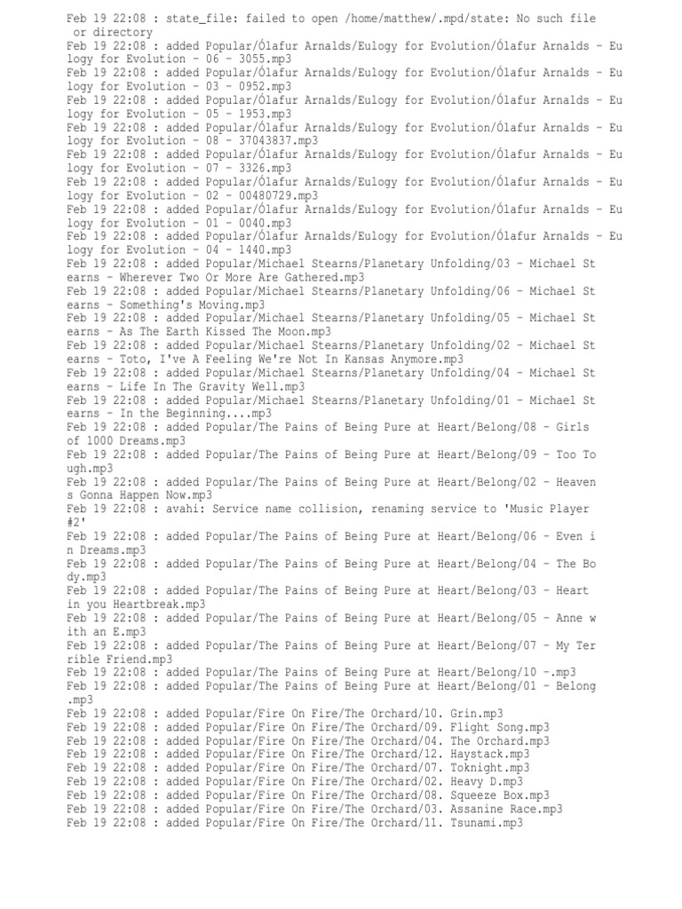 Log | PDF