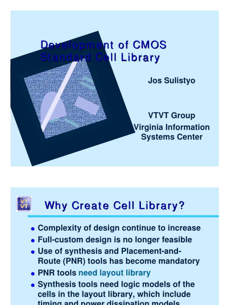 VT STD Cells | PDF | Cmos | Electronic Circuits