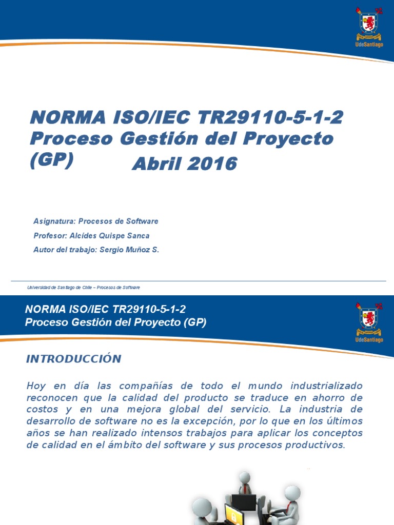 Iso 29110-2 | PDF | Organización internacional para la estandarización ...