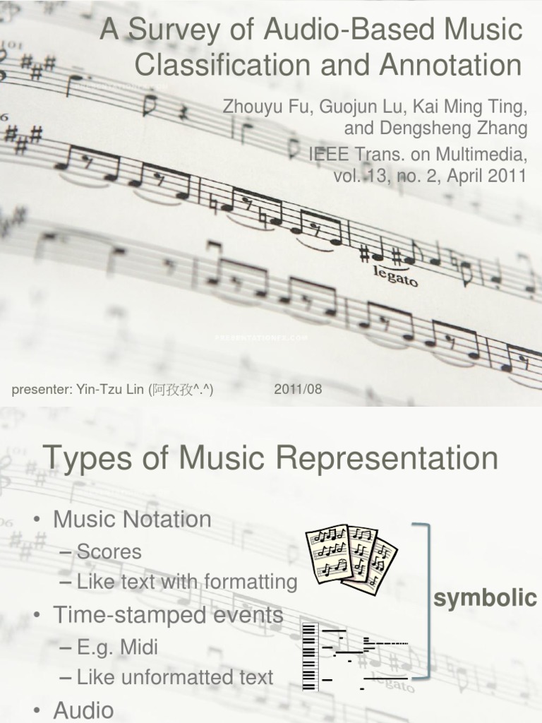 Audio-Based Music Classification | PDF | Statistical Classification ...
