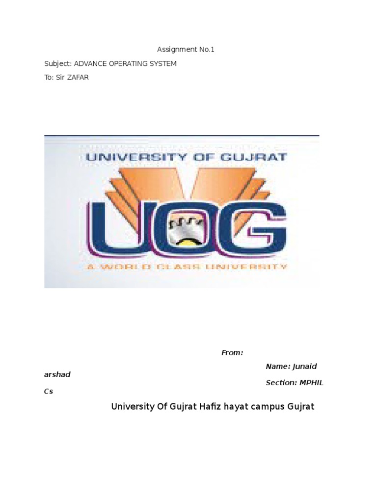 Assignment OS | PDF | Operating System | Linux